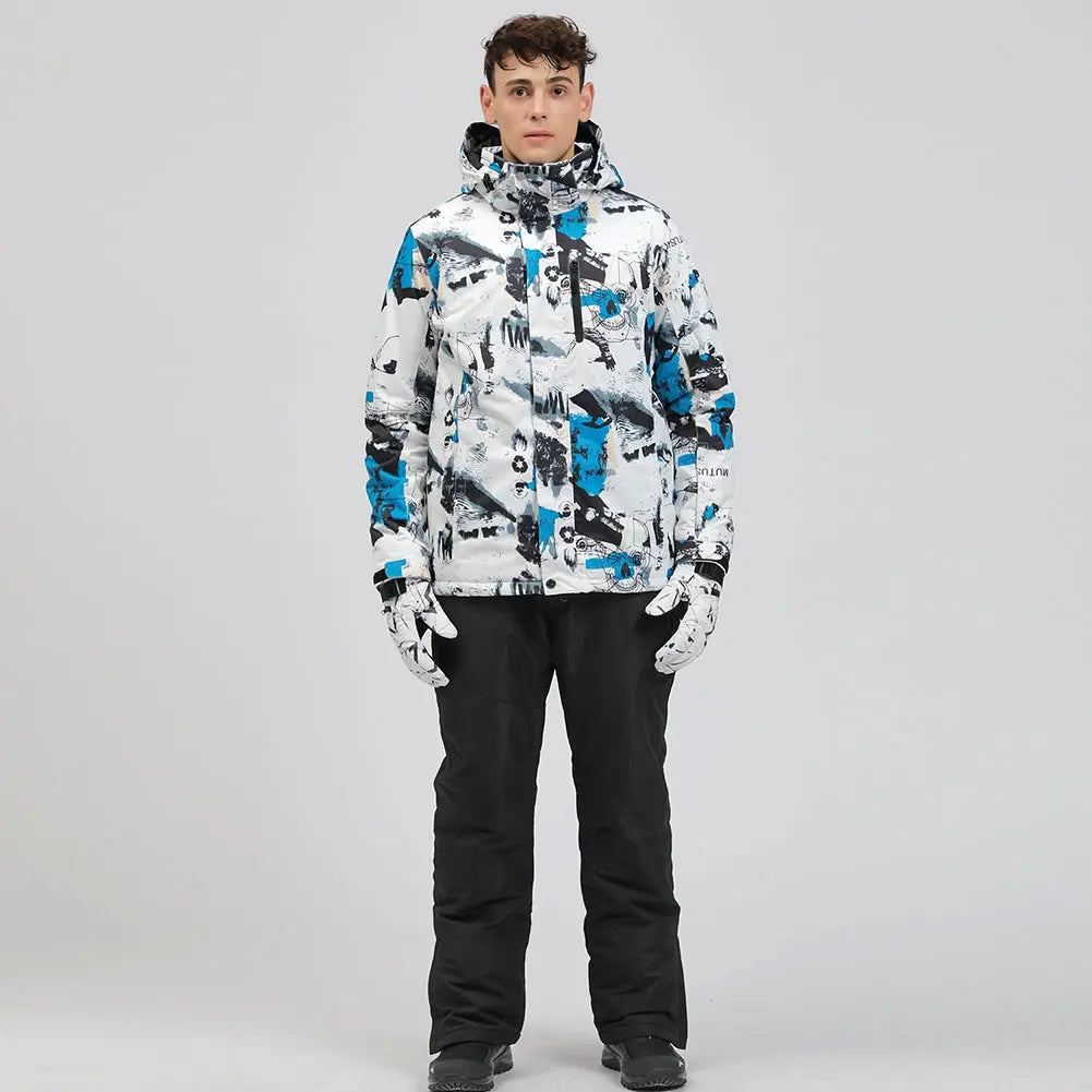 Hotian Men Insulated Skiing Snowboarding Jacket Soft Shell Ski Coat ...