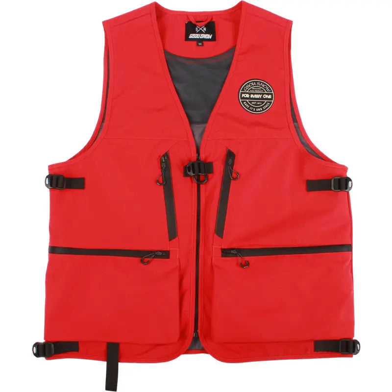 Unisex Outdoor Ski Snow Vest Winter Sports Overalls Vest Easy Wear ...